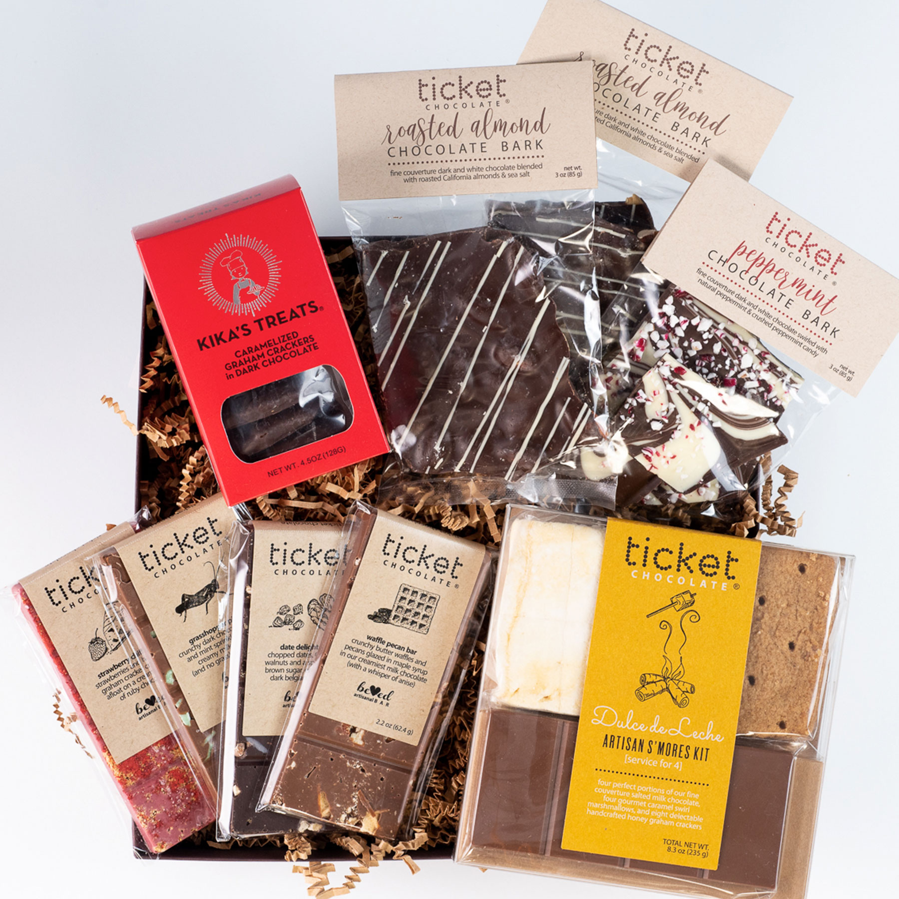 Ticket Chocolate Gourmet Chocolate | Gourmet Marshmallows