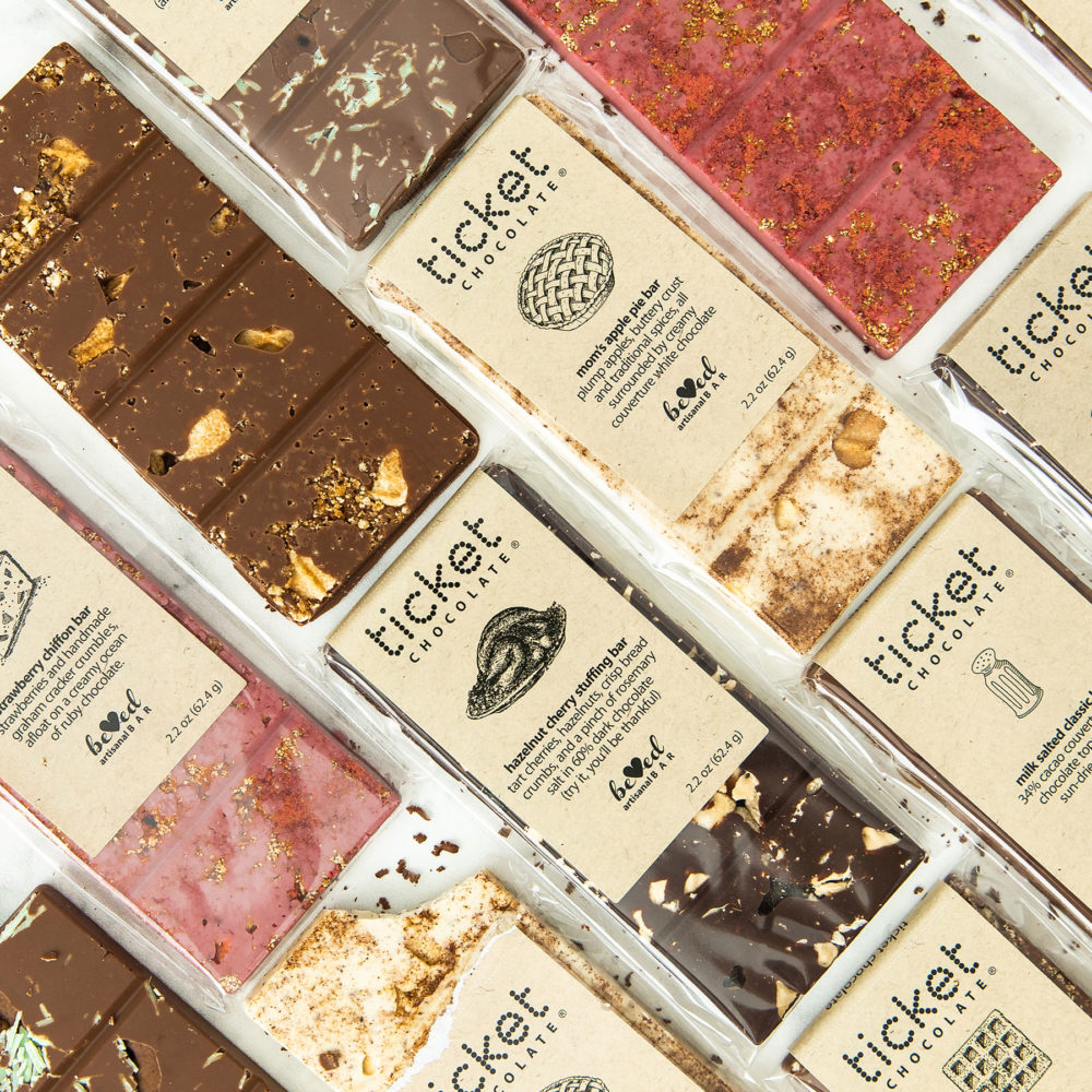 Ticket Chocolate Gourmet Chocolate | Gourmet Marshmallows